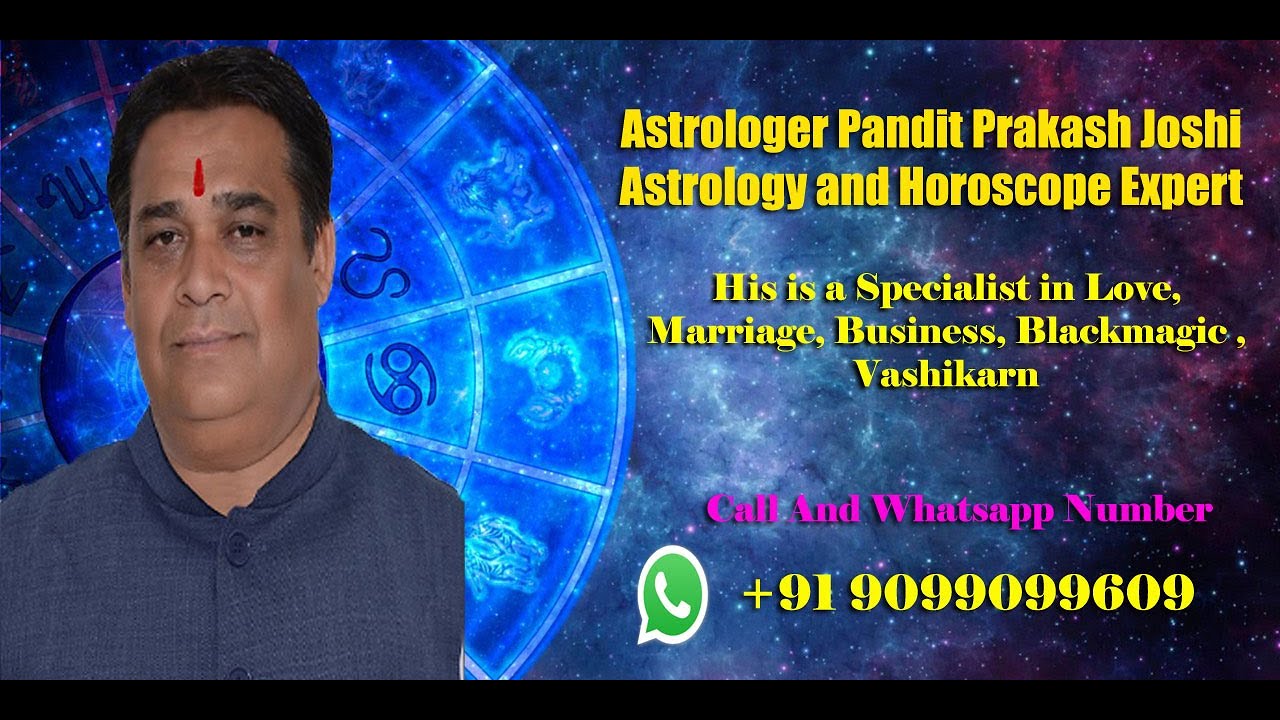 Astrologer Pandit Prakash Joshi | Astrology and Horoscope Expert - YouTube