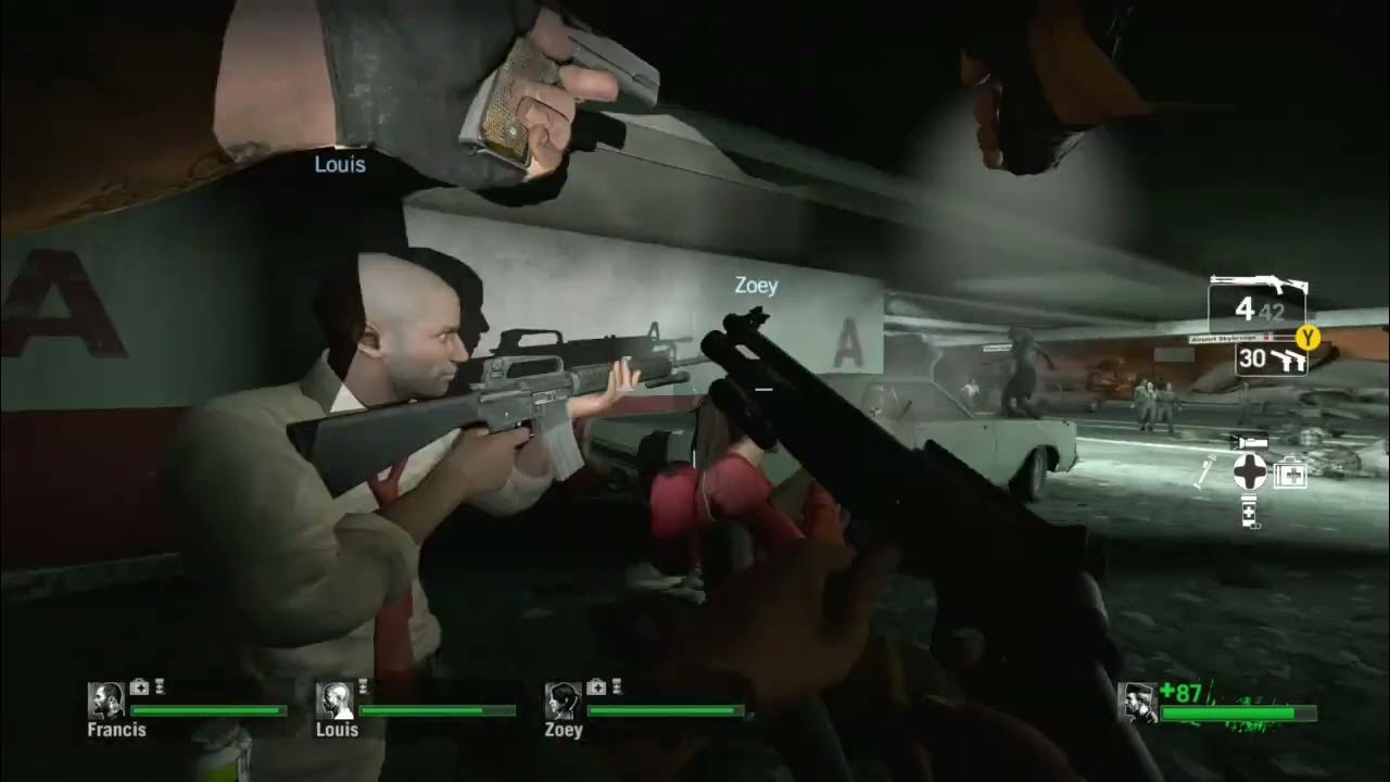 Left 4 Dead Dead Air campaign walkthrough (3. The construction site final part) - YouTube