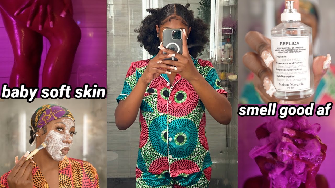 My Nighttime Self Care Hygiene Shower And Body Care Routine Youtube