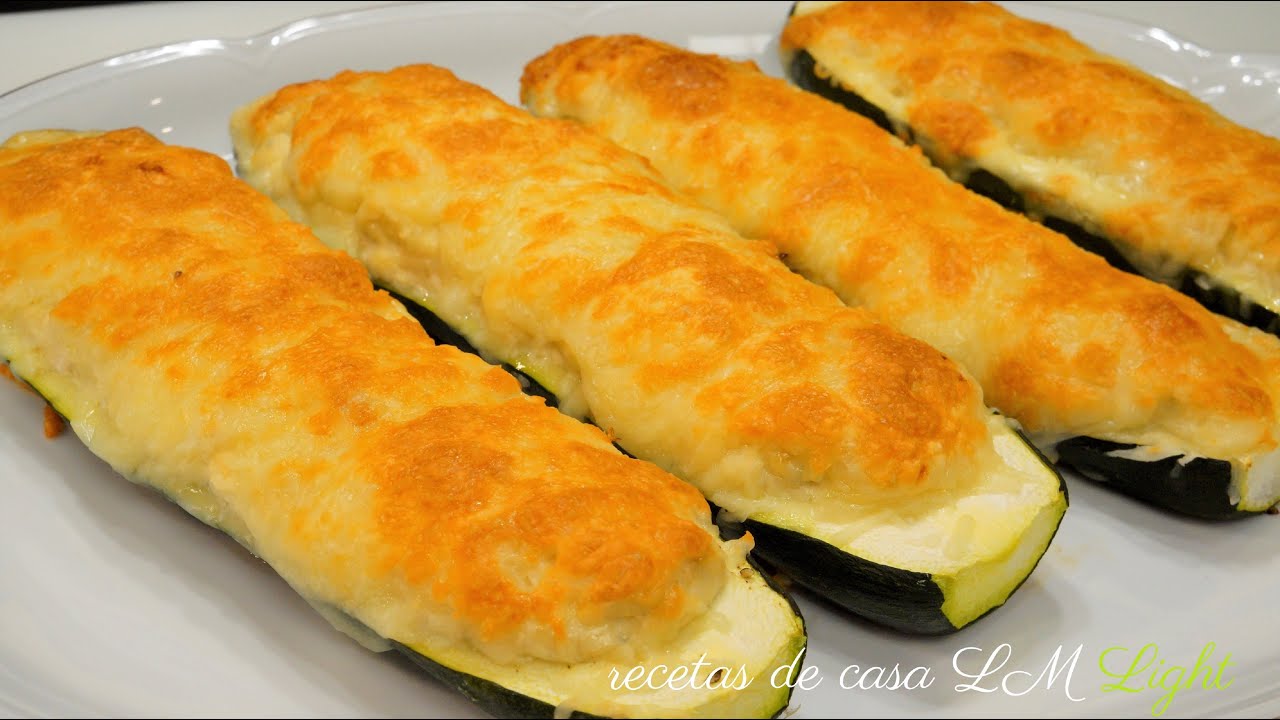 CALABACINES RELLENOS FÁCILES RÁPIDOS Y SUPER JUGOSOS CARGADOS DE SABOR ...