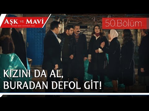 Aşk ve Mavi 50.Bölüm - Konaktakiler, Göreçki’lerin evine baskın yapıyor!