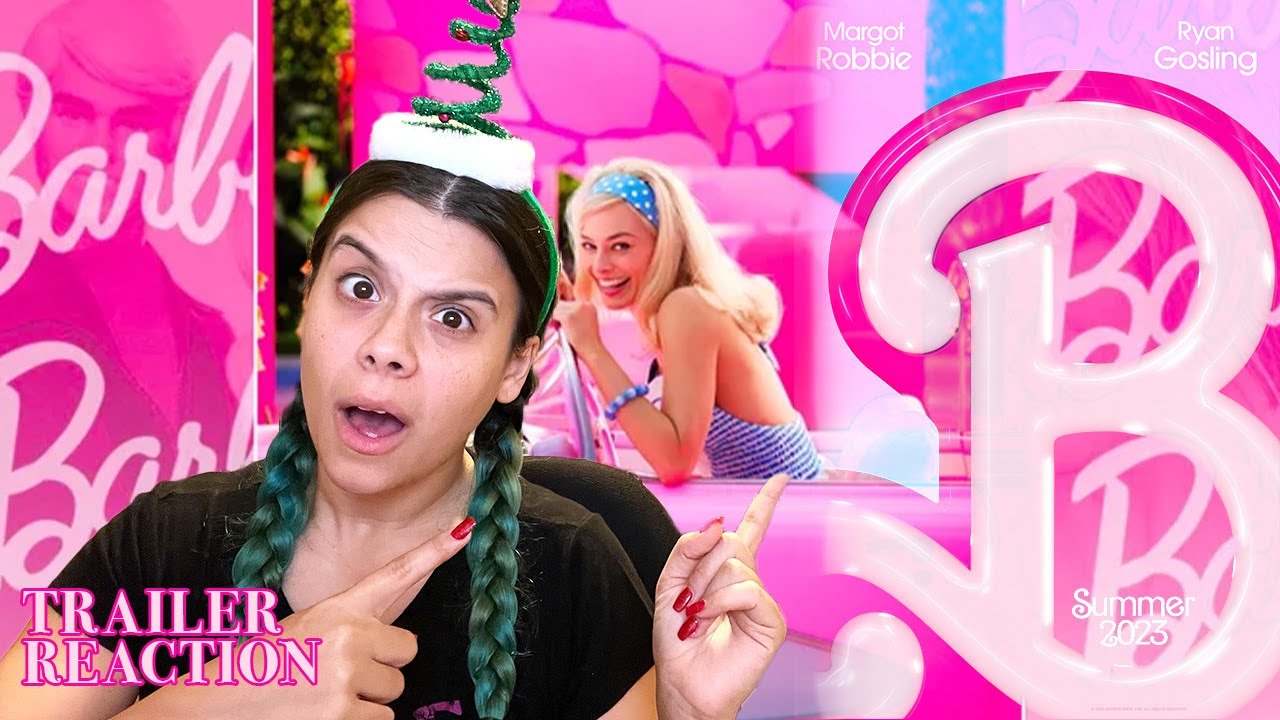 Barbie Trailer Reaction - YouTube