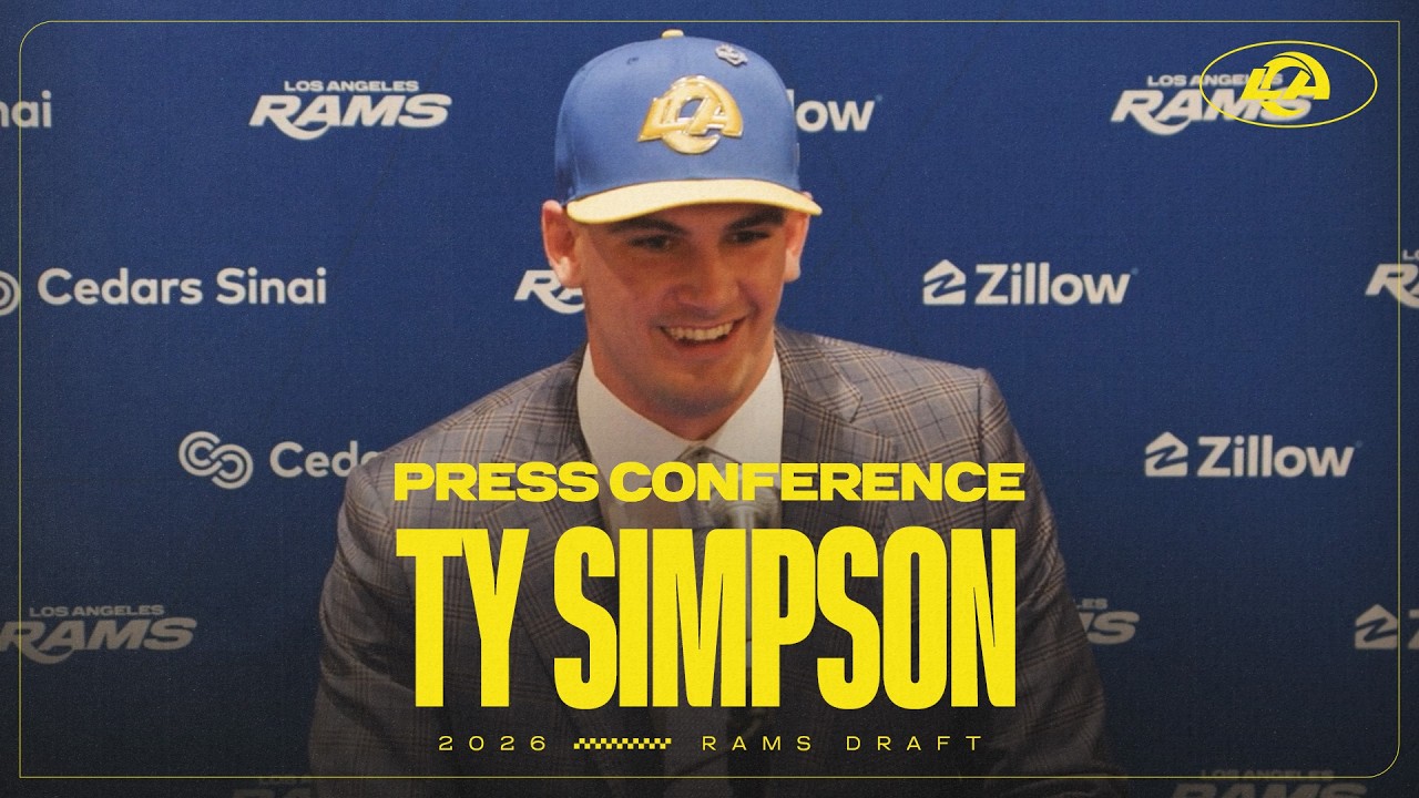 Ty Simpson On Meeting Sean McVay, First 24 Hours As A Rams & Transition ...