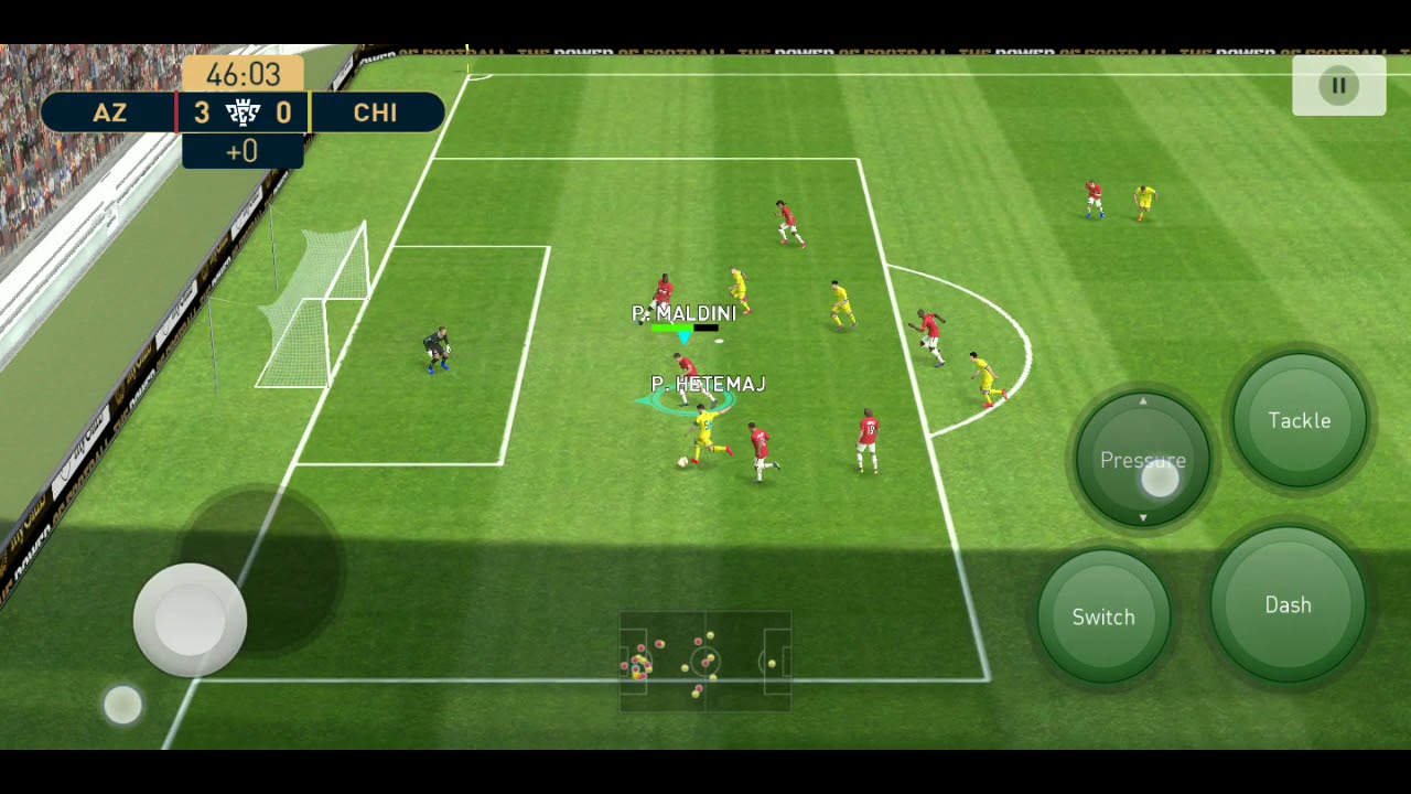 Pes 19 mobile tour match with some beautiful skills😍😍 - YouTube