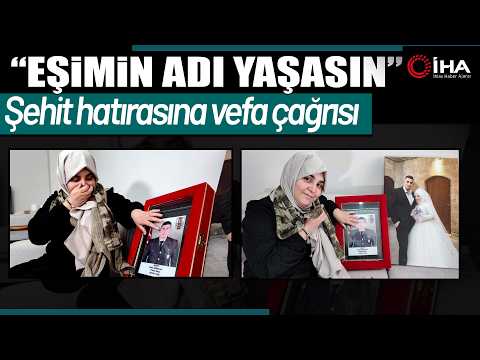 Şehit Uzman Onbaşı Fatih Akbulut'un Eşinde Duygulandıran Talep!