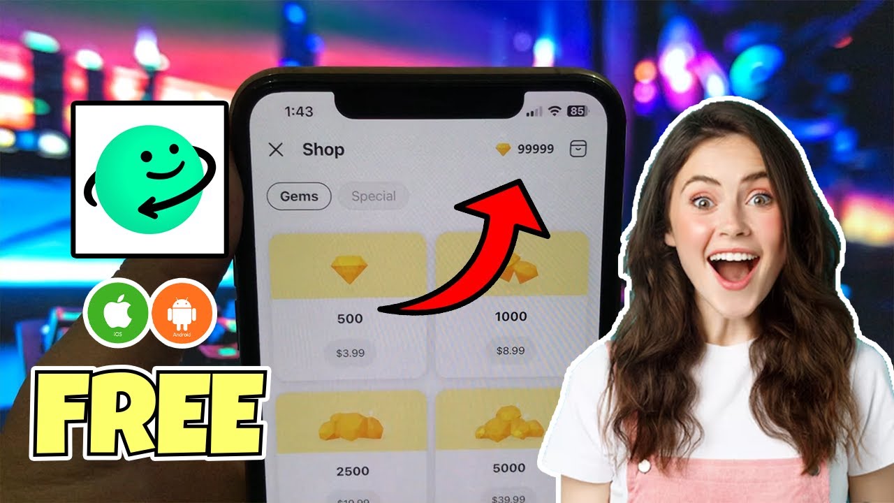 Azar Hack - How I Got FREE Gems Azar App iOS & Android 2024! (NEW ...