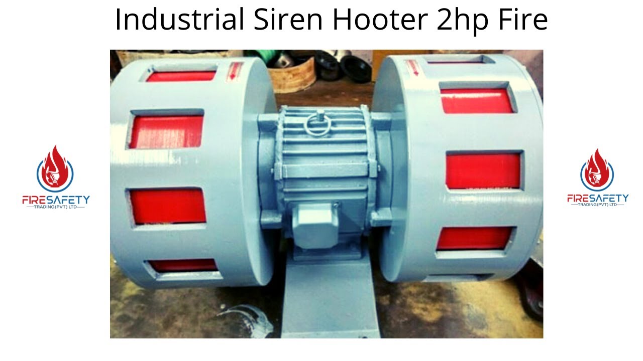 Industrial Siren Hooter 2hp | air raid siren | Fire Safety Trading Pvt ...
