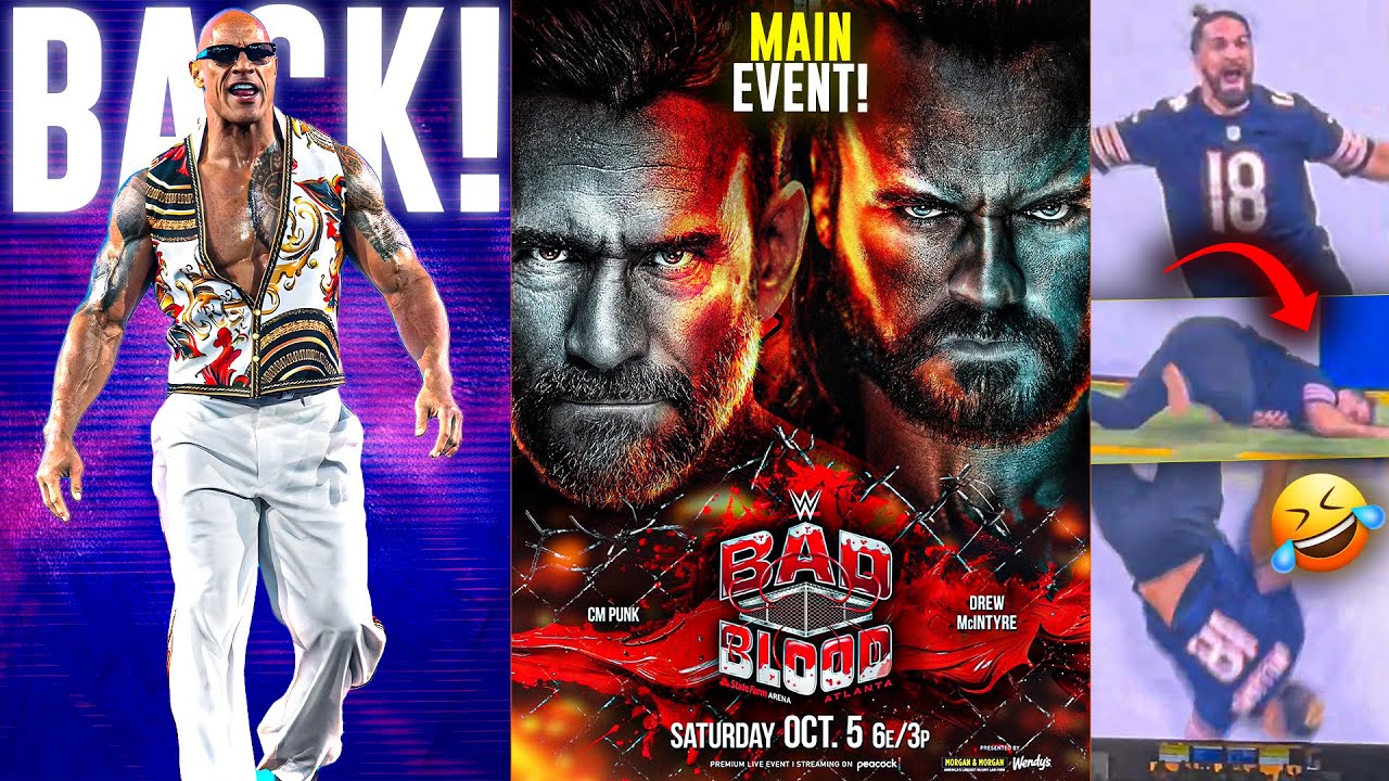 ROCK Return DATE! REVEALED 😲? | Bad Blood MAIN EVENT CONFIRMED, Seth ...