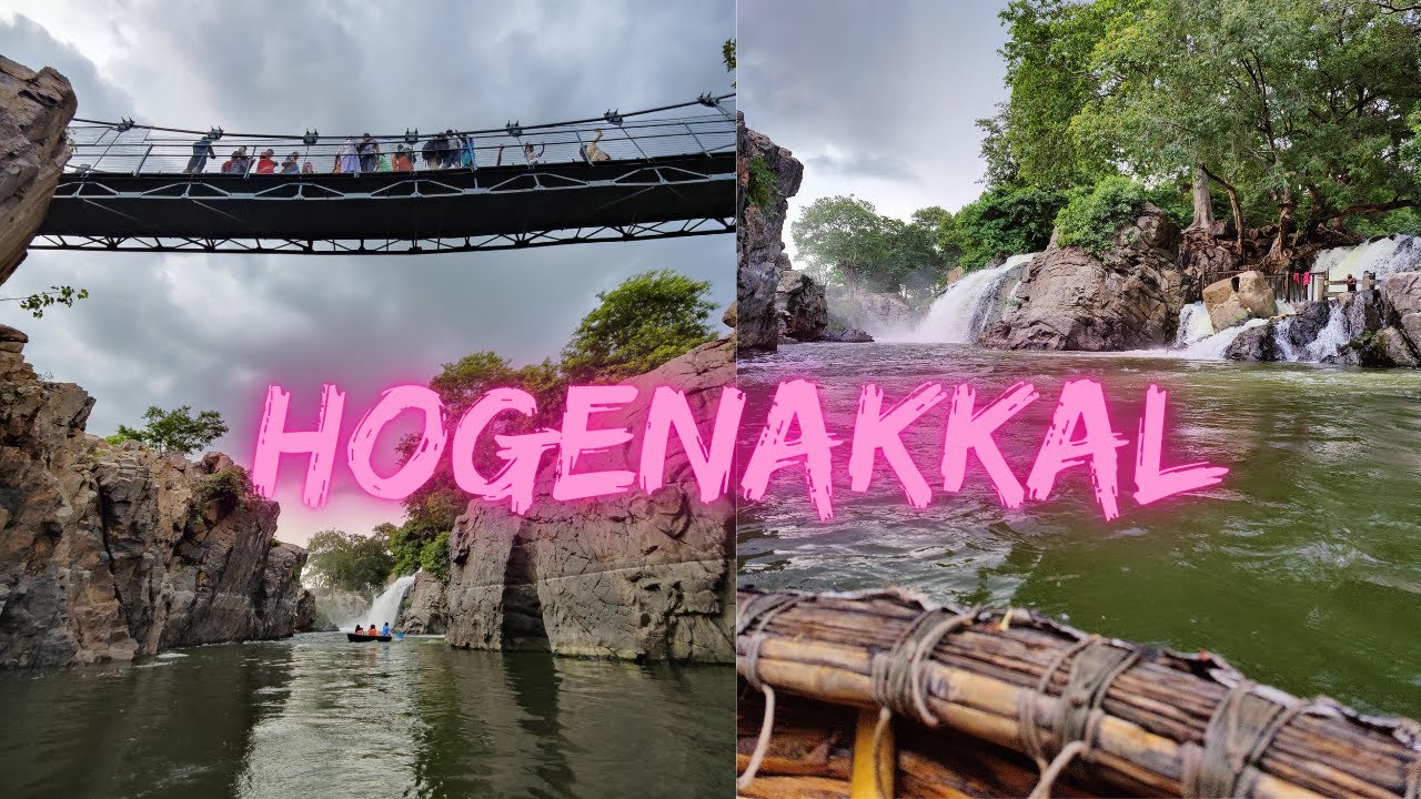 Hogenakkal Waterfalls | Fish Fry | Boat Ride - YouTube