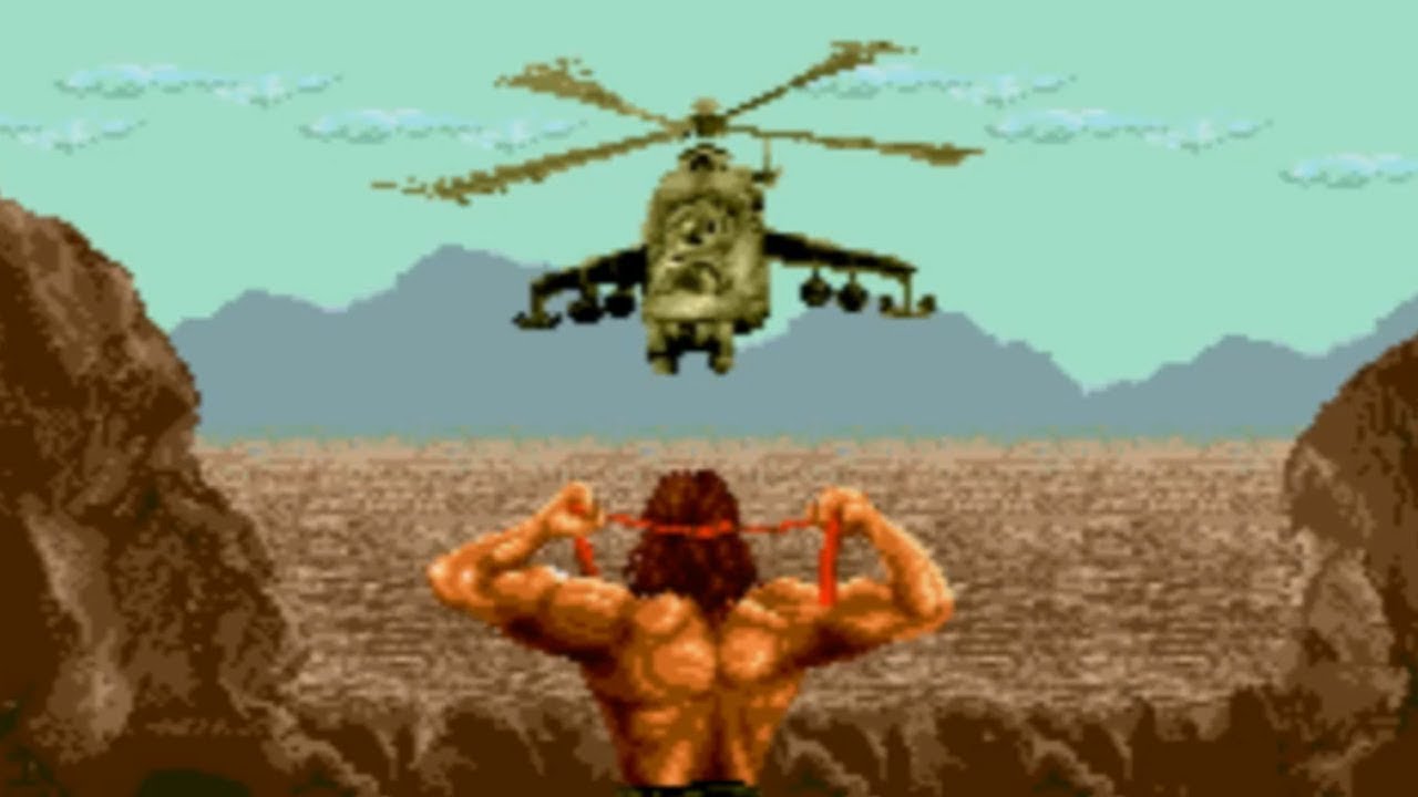Rambo 3 (Genesis) // All Bosses - YouTube