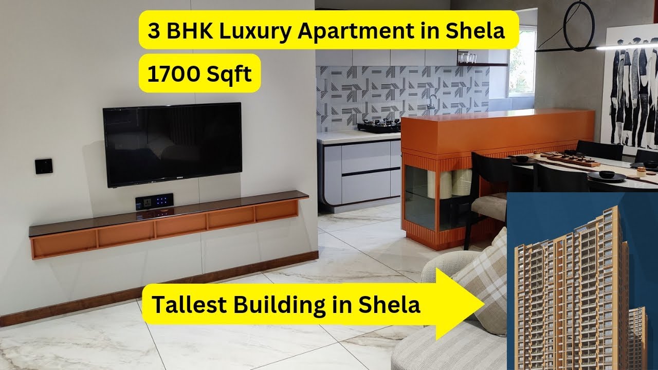 Tallest Building in Shela, Ahmedabad | 3 BHK Showcase Apartment ...