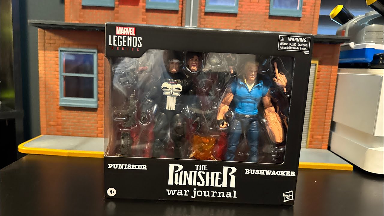 Marvel Legends War Journal, Punisher and Bushwacker 2-Pack first look ...