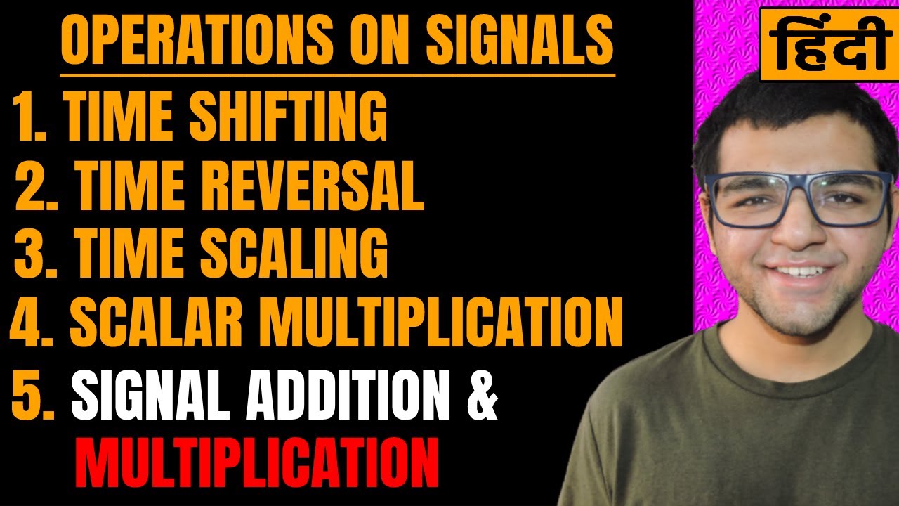 Operations On Signals 🔥🔥 - YouTube
