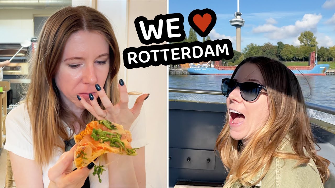 EXPLORING ROTTERDAM, THE NETHERLANDS (our new home) a rotterdam city ...