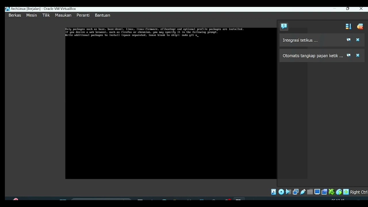 Cara Install Arch Linux