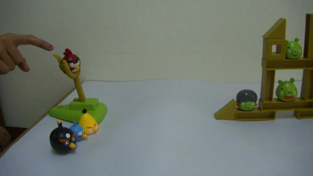 Angry birds board game with real sound effect - YouTube