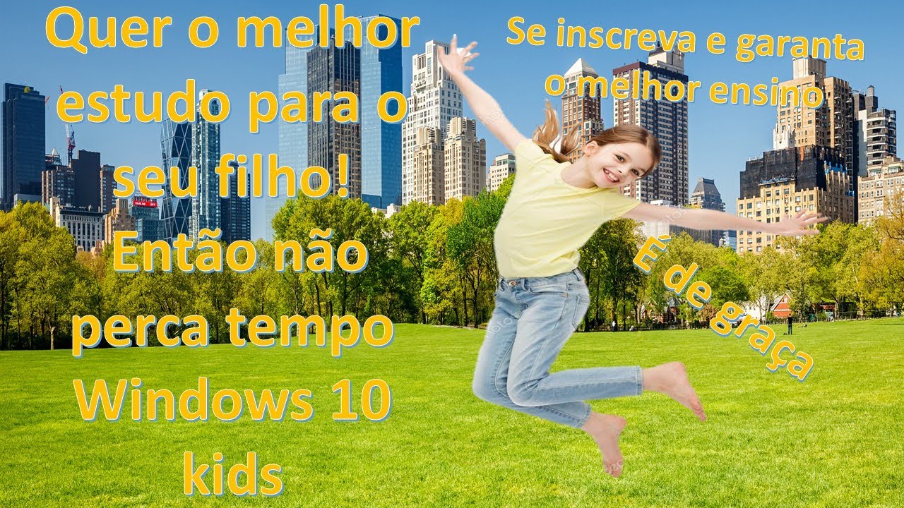 Informática Básica Windows 10 kids continuação - YouTube