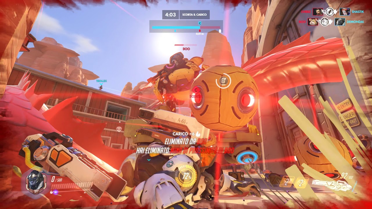 Overwatch Winston Monkey Jump Gameplay - YouTube