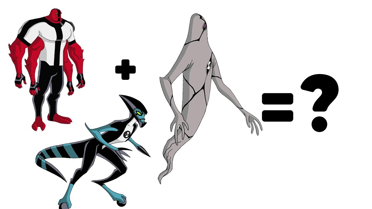 Ben 10 Alien GhostFreak + Fourarms + Xlr8 Fusion video #ben10 # ...