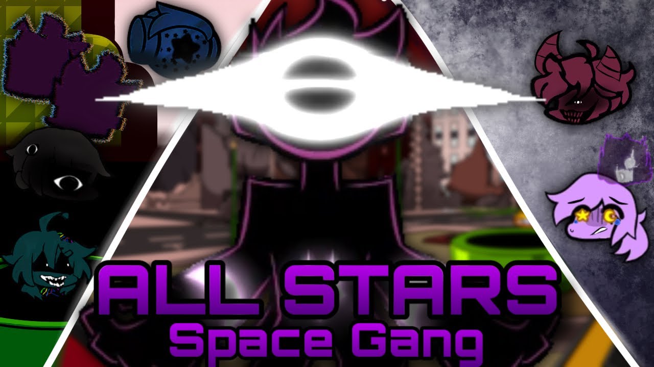 FNF Mario’s Madness V2 - ALL STARS cover but Space Gang Sings It - YouTube