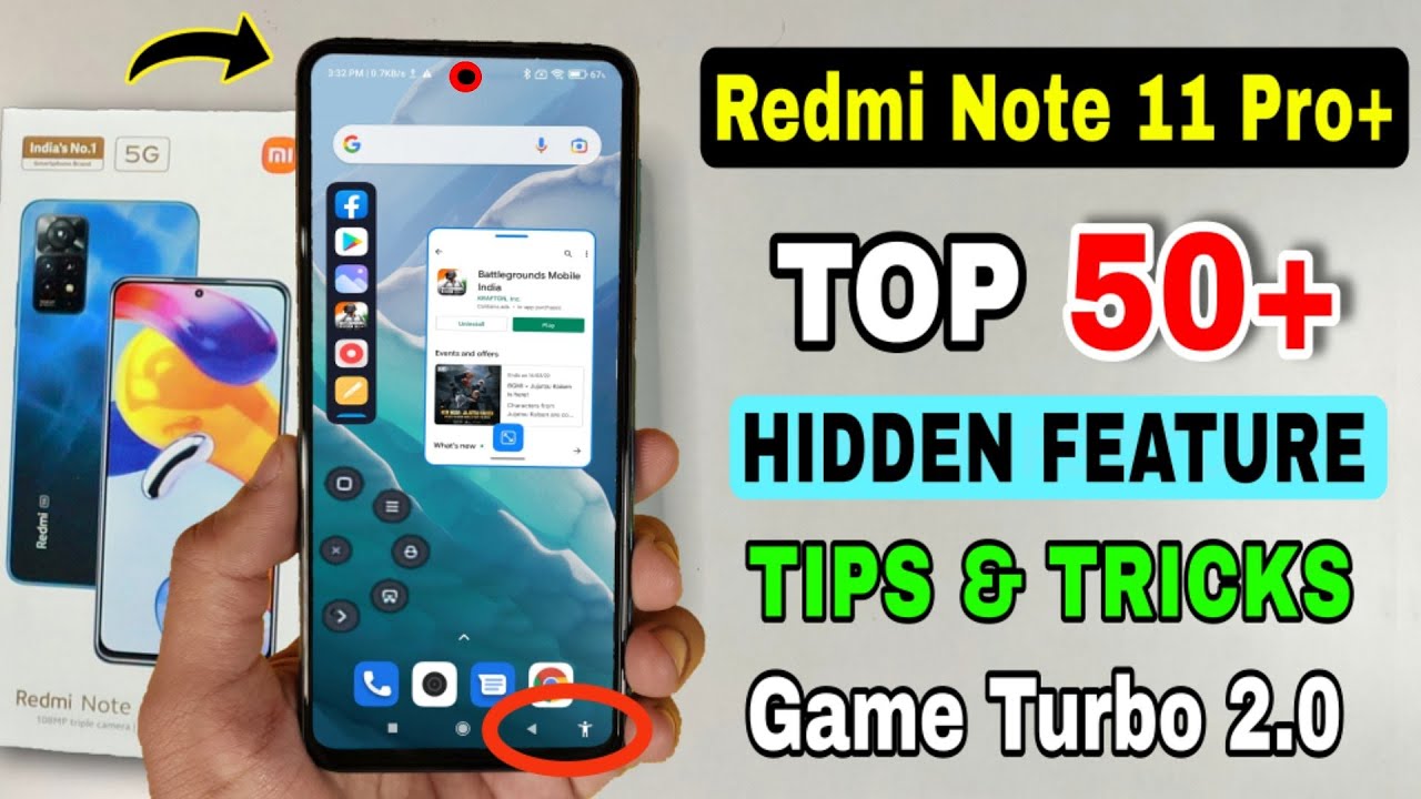 Redmi Note 11 Pro Plus 5g Tips and Tricks | redmi note 11 pro 5g hidden ...
