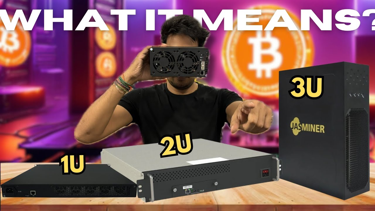 Understanding 1U 2U 3U 4U Asic miners for Server Rack🔥 Crypto Mining India 🚀#bitcoinmining # ...
