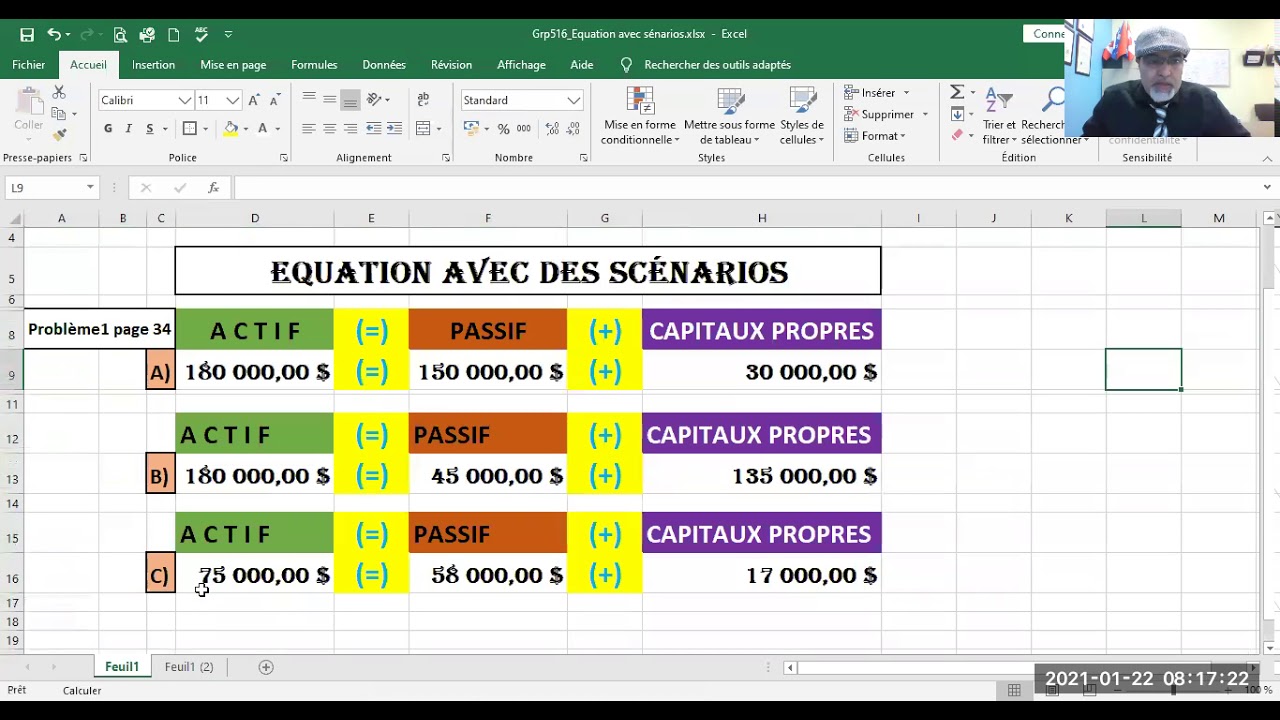 20210122_Equation comptable et préparation du bilan_1 - YouTube