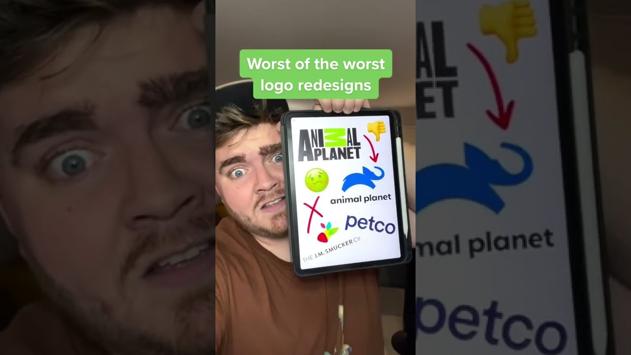 Worst of the worst logo redesigns ever #shorts | tylietok - YouTube