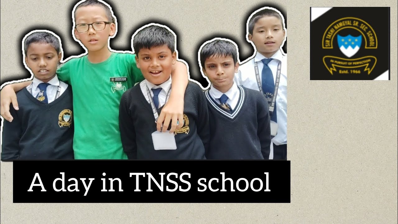 A day in Tnss school and it's food habbits - YouTube