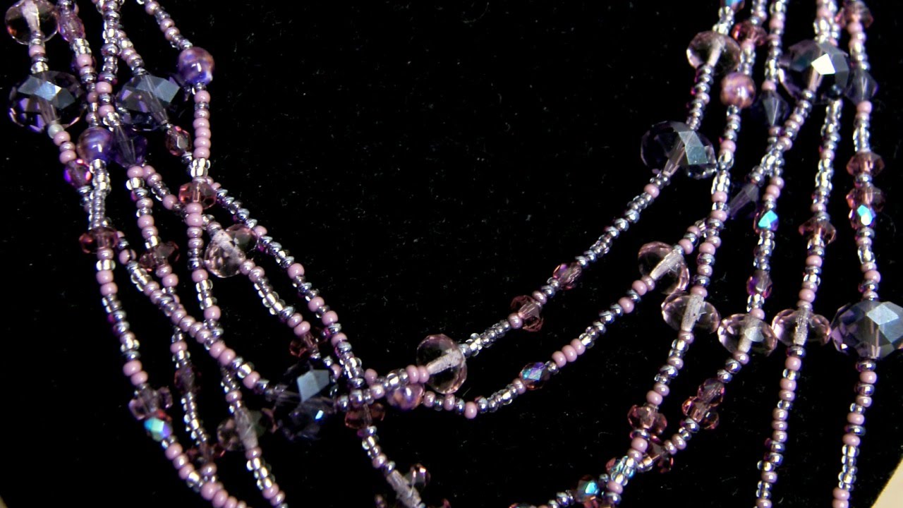 Make a Pretty Assorted Bead Necklace - DIY Style - Guidecentral - YouTube