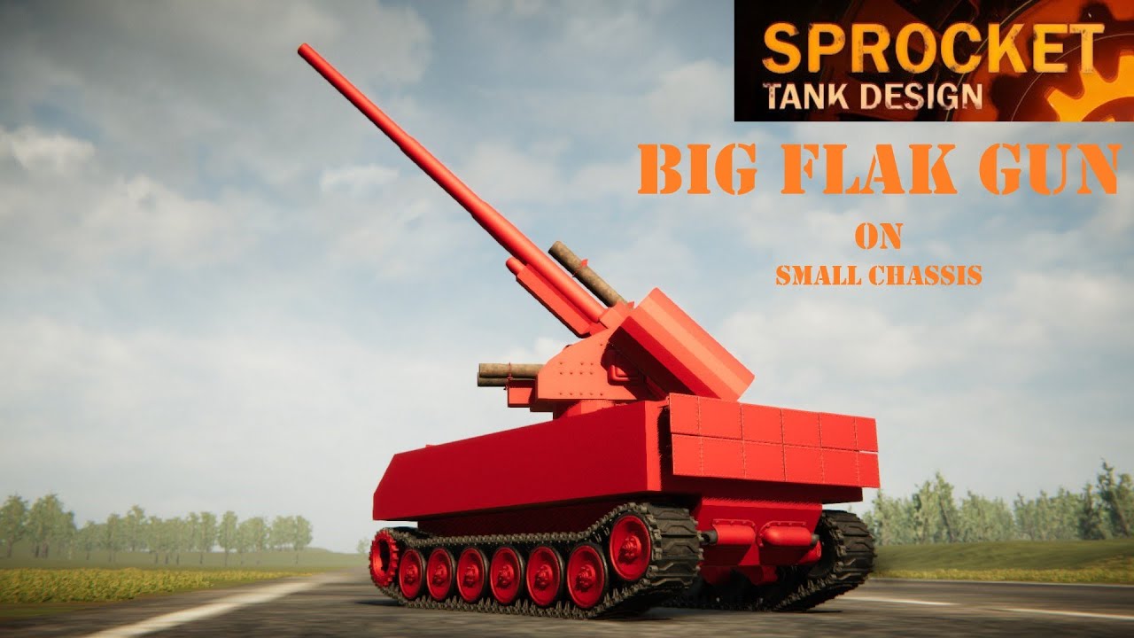 Adding a Big Flak Gun on a Small Tank (Bo-5 Jackhammer (P)) | Sprocket ...