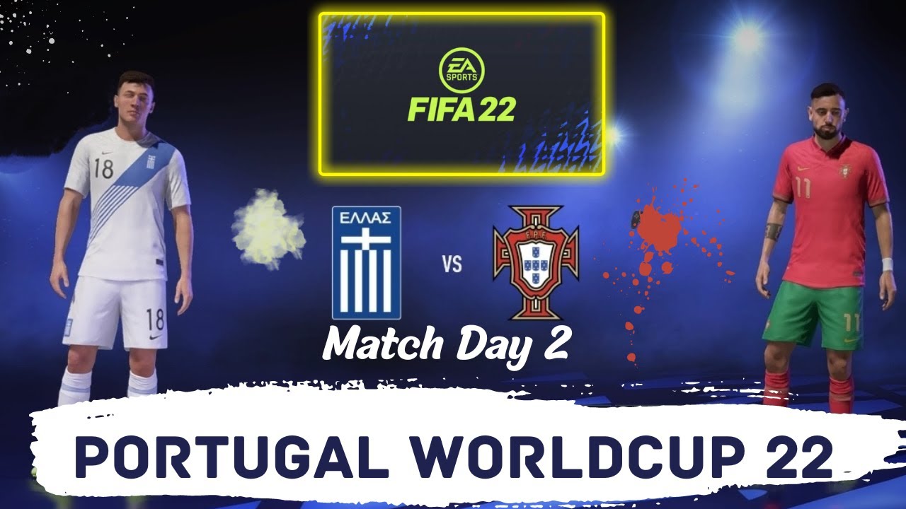 FIFA 22 PORTUGAL | WORLD CUP 2022 GROUP STAGE | #fifa #football #cr7 # ...