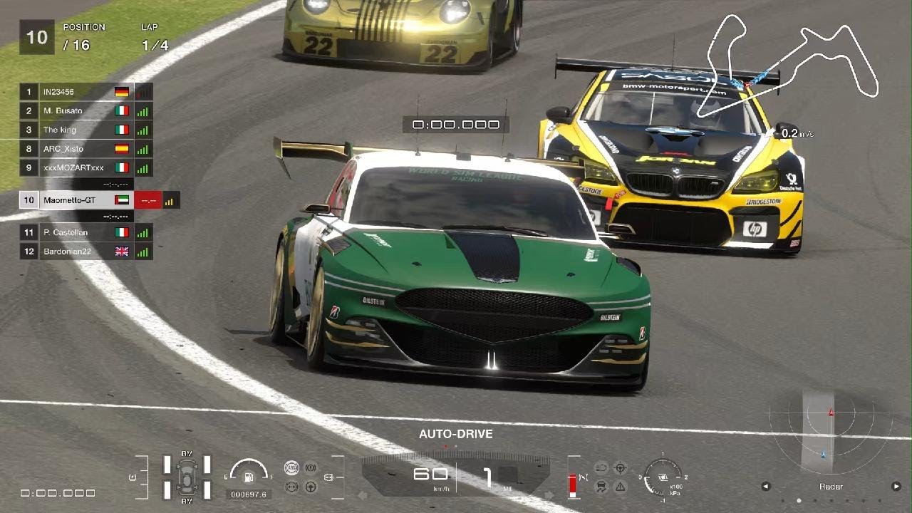 Gran Turismo 7 - Daily Race B - Maggiore Circuit Full Course - Genesis ...