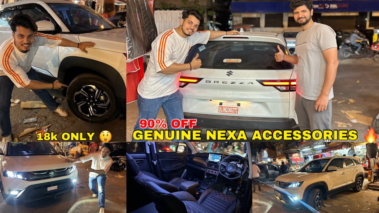MARUTI SUZUKI BREZZA MODIFIED TO BASE TO TOP 90%OFF ON NEXA ACCESSORIES ...