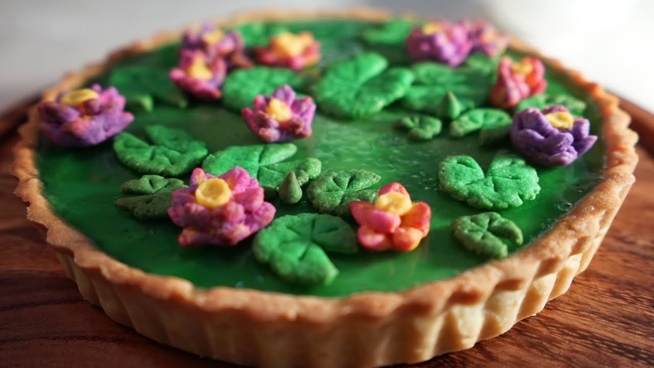 [ENG/TH SUB] Chocolate orange lotus tart (ทาร์ตช็อคโกแลตส้มบ่อบัว ...
