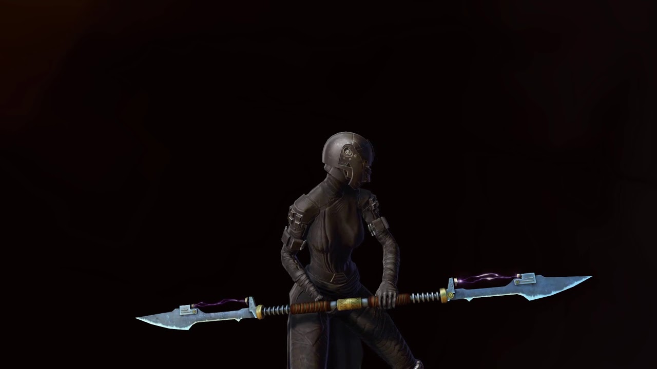 Stinger Electrostaff Preview with Sound - YouTube
