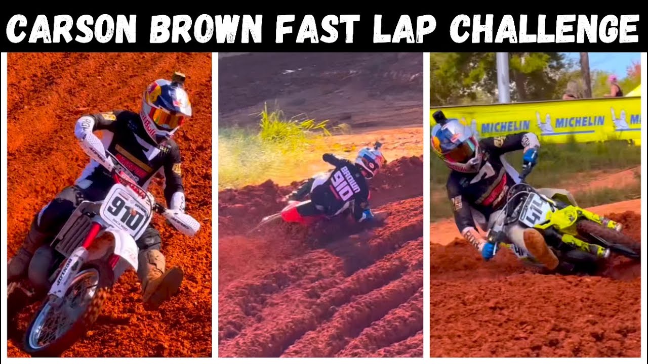 Carson Brown Is INSANELY FAST on ANY BIKE! Vurb Classic Fast Lap ...