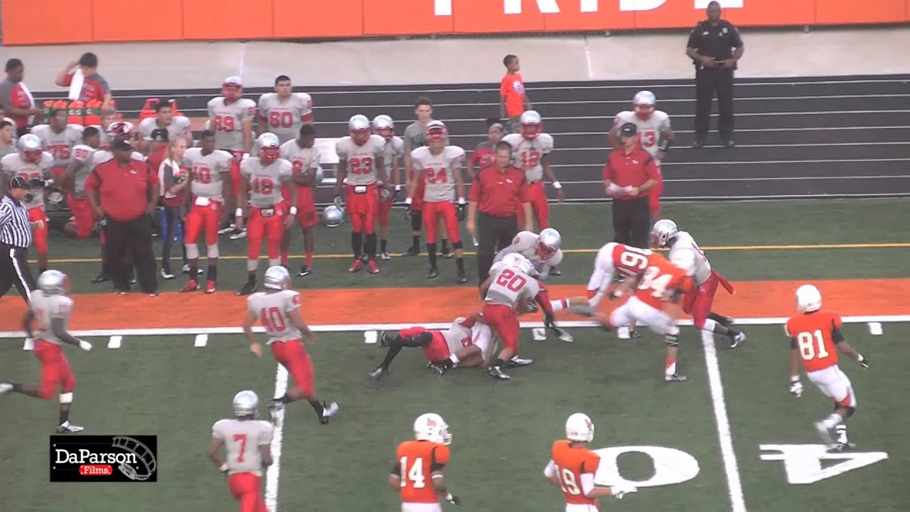 2013 Varsity La Porte Bulldog Highlights - South Houston Trojans - YouTube