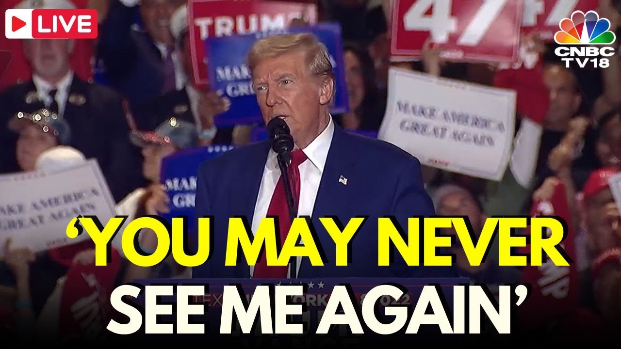 Trump LIVE: Donald Trump Holds a Campaign Rally in Wilmington, North ...