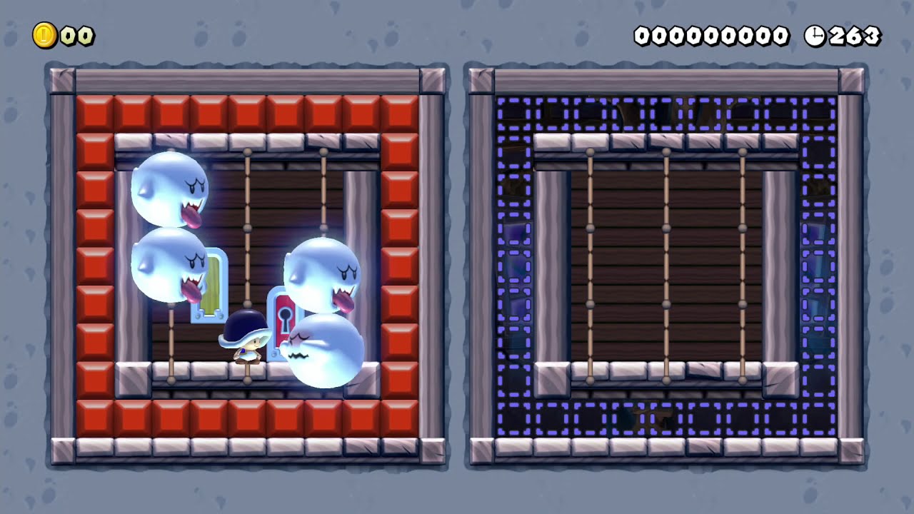 The Mirror Box ※ Peek - A - Boo! by ★ Stronk ★ 🍄 Super Mario Maker 2 # ...