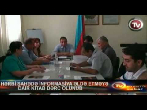 Hərbi Sahədə İnformasiya Əldə Etməyə dair Kitabın təqdimatı