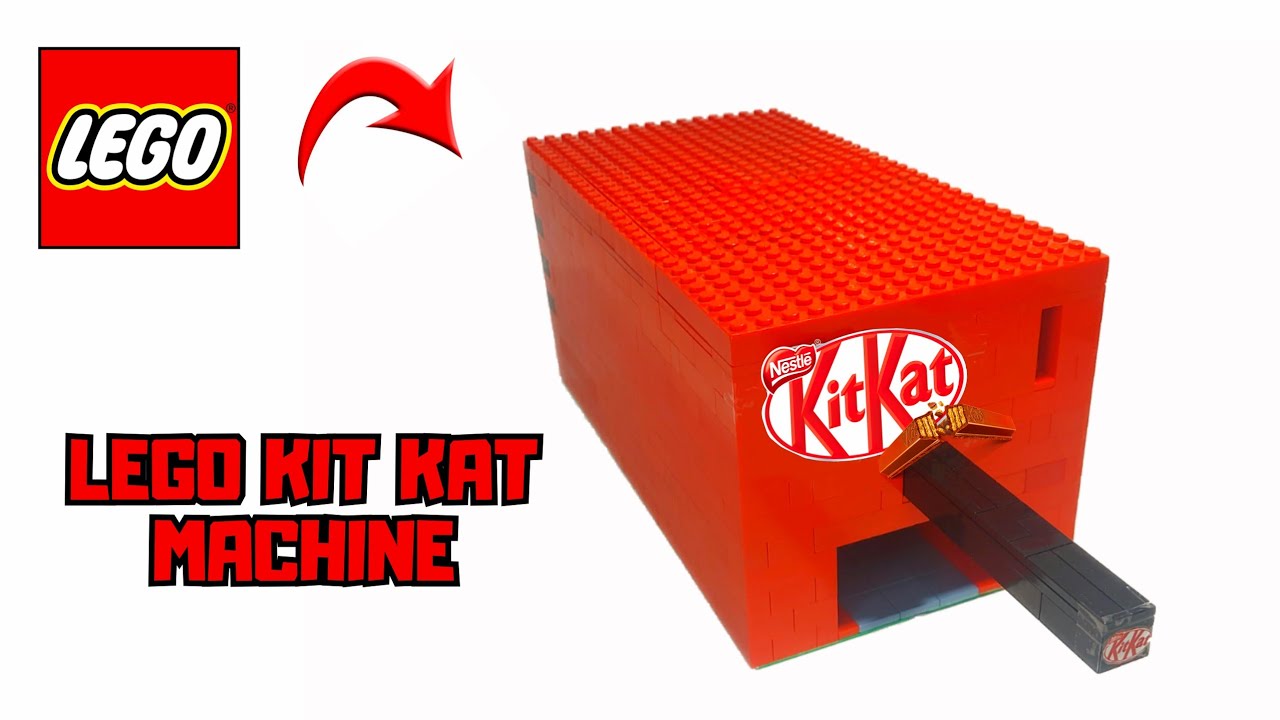 LEGO Kit Kat Chocolate Vending Machine | Easy Tutorial 🍫 - YouTube