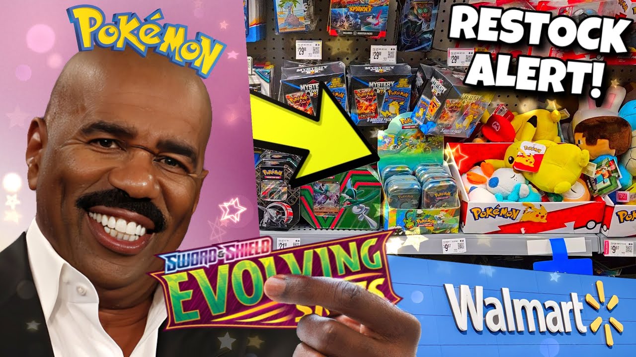 WALMART RESTOCK | EPIC EVOLVING SKIES Mini-Tins Found AGAIN! - YouTube