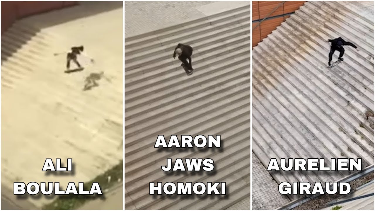 Lyon 25 STAIRS | Ali Boulala VS Aaron Jaws Homoki VS Aurelien Giraud ...