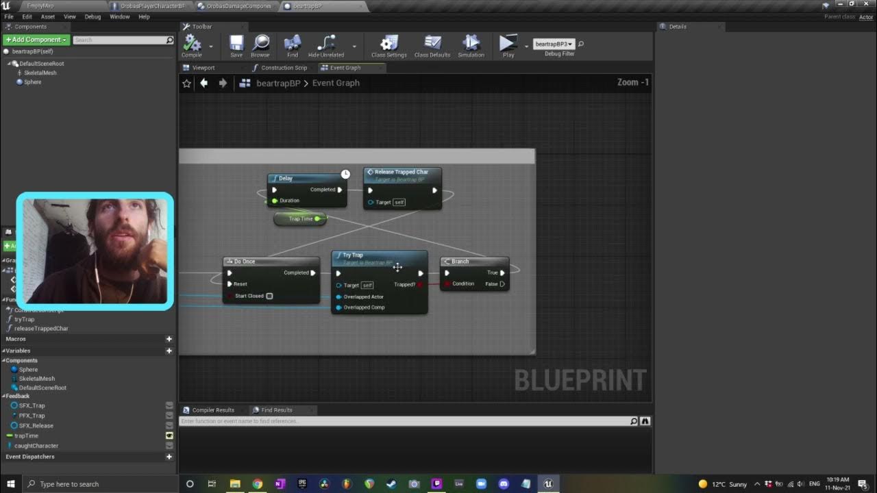 Bear Traps! UE4 Tutorial - YouTube