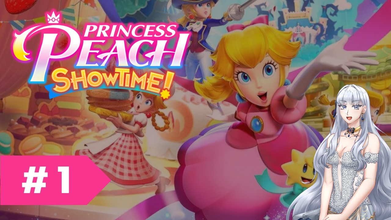 ⎾VTUBER⏌⎾PT-BR/EN⏌ [ LIVE ] Iniciando Jogo | Princess Peach SHOWTIME ...