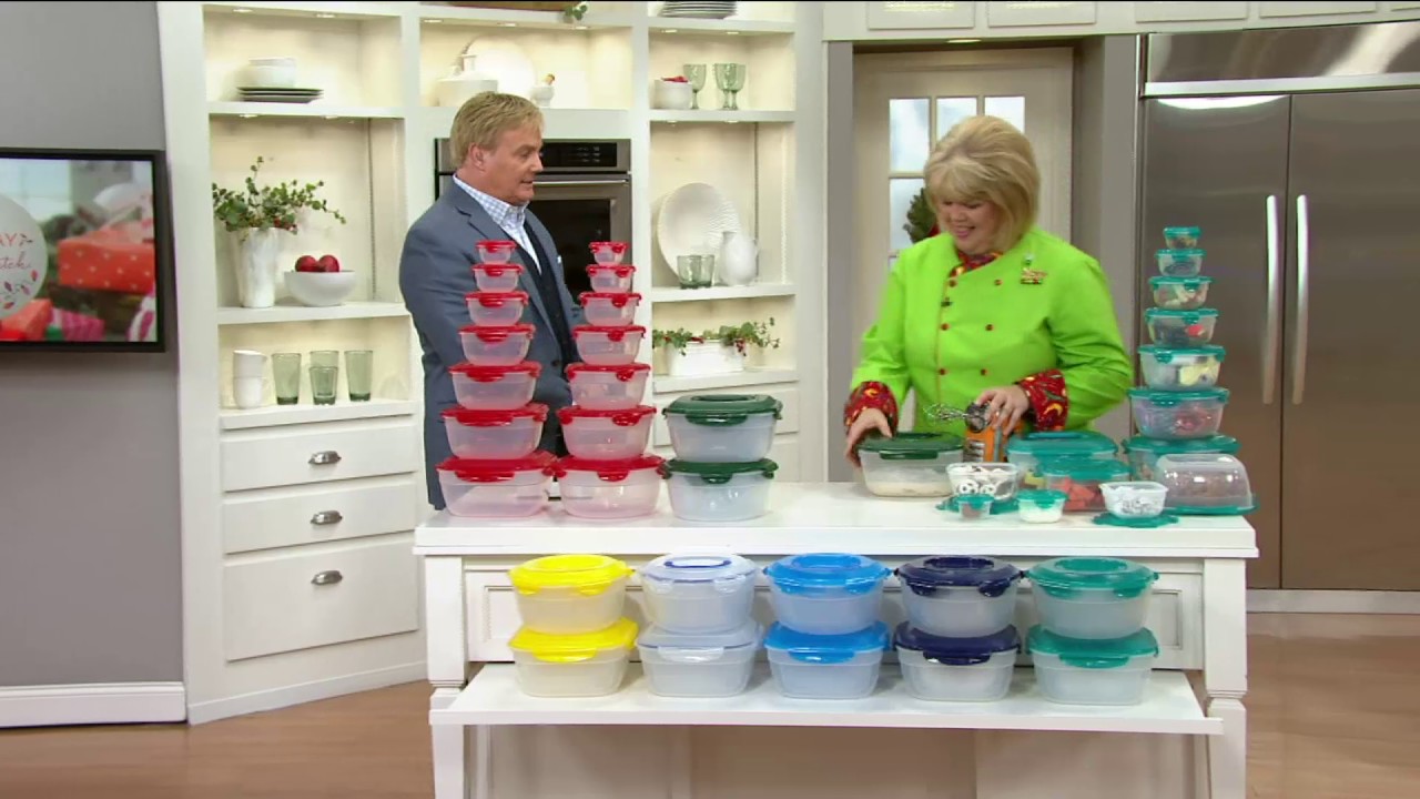 Lock & Lock 14-pc Nestable Bowl & Zen Storage Set on QVC - YouTube