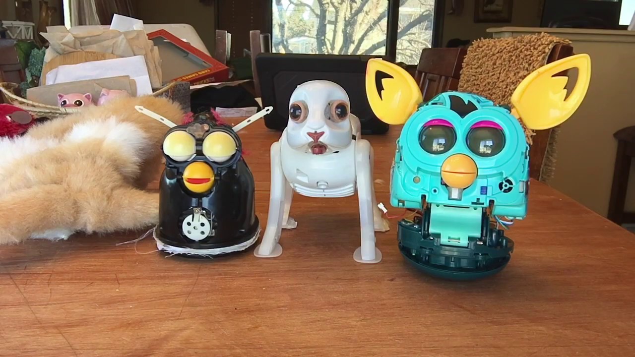 FurReal Bunny without fur - YouTube