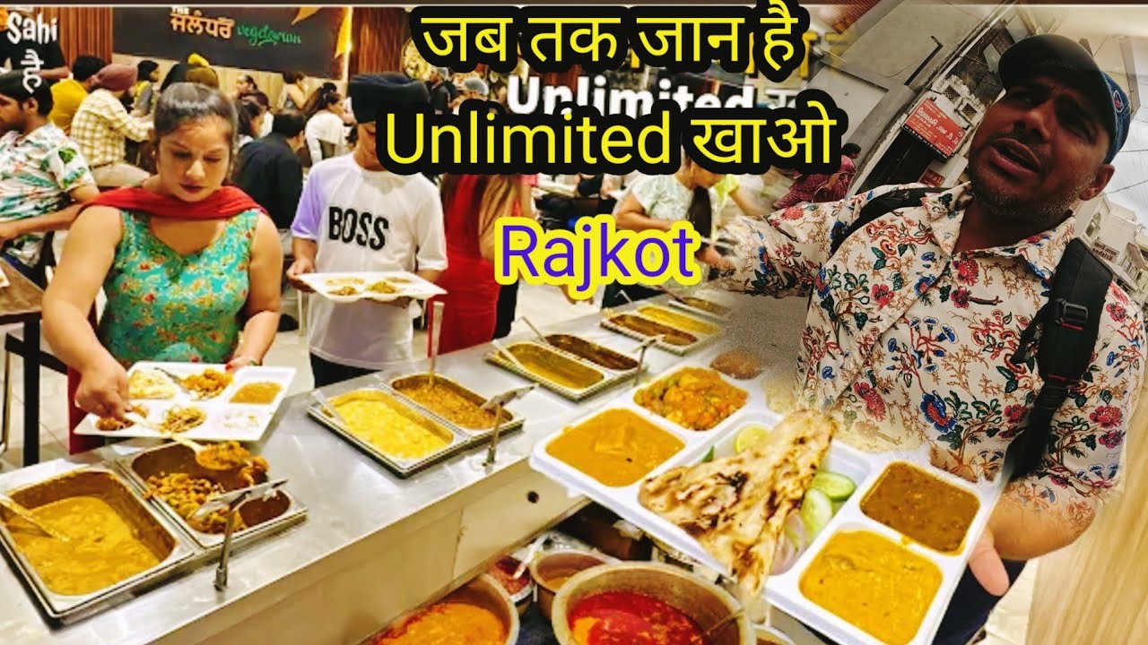 Unlimited Food Buffet at Rs 100/-Street Food India |25+ Spl Items ...