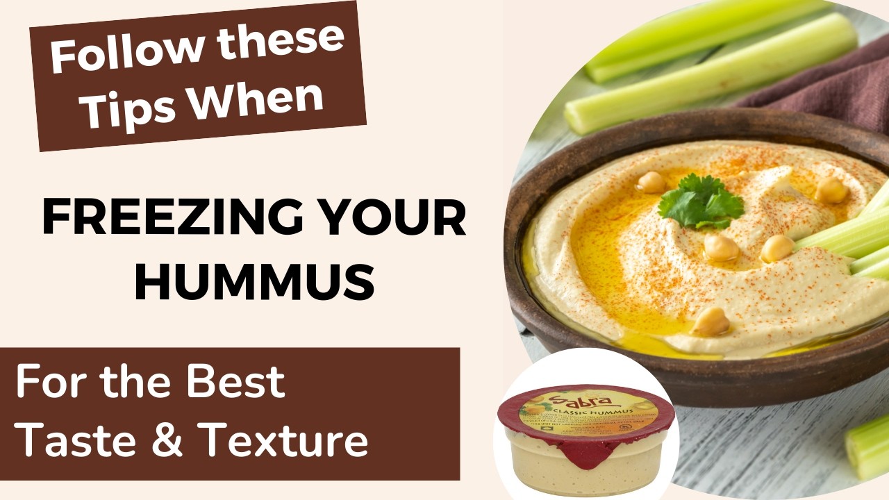 How to Freeze Hummus: Tips to Follow To Keep it Fresh - YouTube